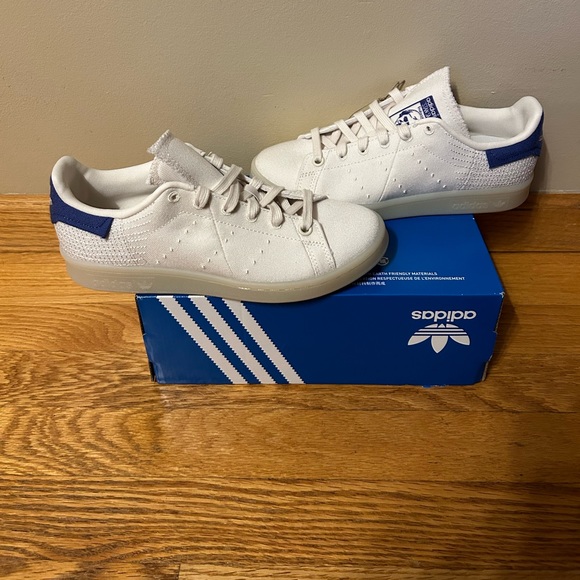 adidas | Shoes | Adidas Stan Smith Prime Blue Youth Sizes | Poshmark